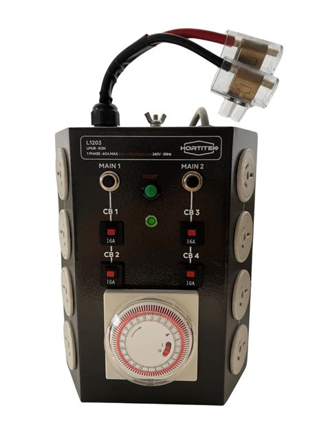 8 Outlet Hard Wired Timer Hydroware