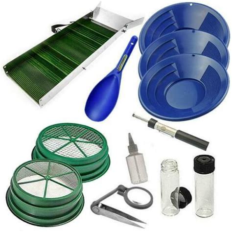 Kal471 34 12 Sluice Box Classifier Screen And Blue Gold Pan Panning Ki Sluice Monkey Kal471 34 12 Sluice Box Classifier Screen And Blue Gold Pan Panning Ki Sluice Monkey