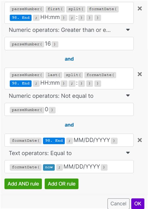 Filter Calendar Events With An End Time Greater Than 1800 Hours 2