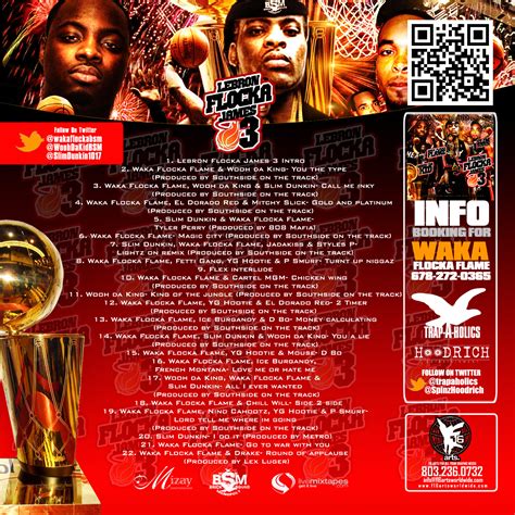 Mixtape Waka Flocka Flame Lebron Flocka James 3 Hiphop N More