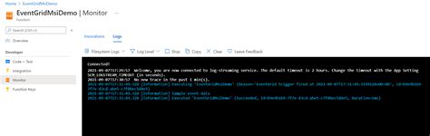 Send Events To Event Grid Topic From Blob Triggered Azure Function