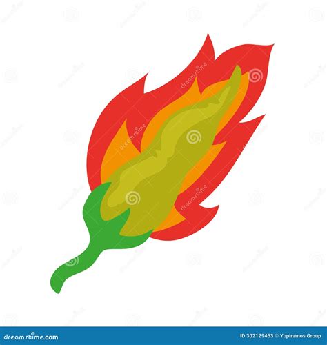 International Hot And Spicy Food Day Tasty Stock Vector Illustration