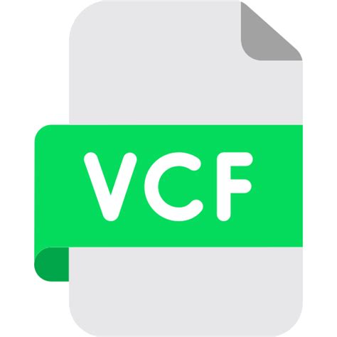Vcf File Generic Color Fill Icon