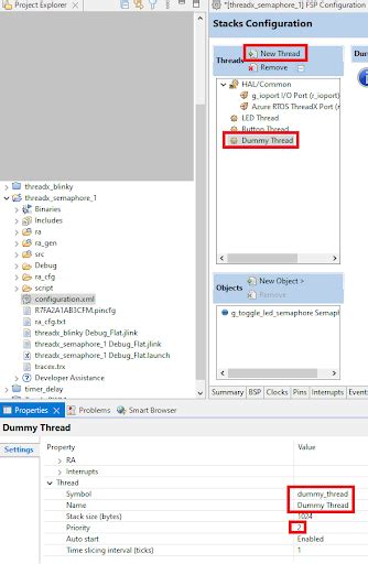 Exploring Thread Interconnection And Semaphore Usage In Azure Threadx