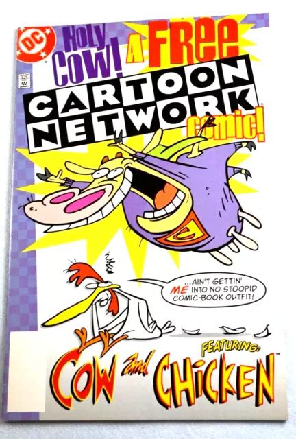 1998 Cartoon Network Cow And Chicken Hanna Barbera Comic Book £1042 Picclick Uk