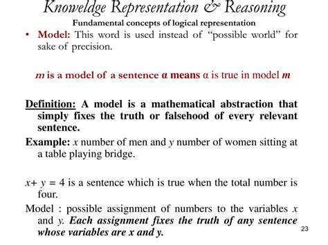 Ppt Knowledge Representation And Reasoning Part 1 Propositional Logic Powerpoint Presentation