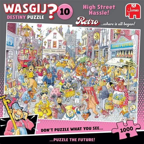 Wasgij Retro Destiny 10 Chaos In De Winkelstraat 1000 Stukjes