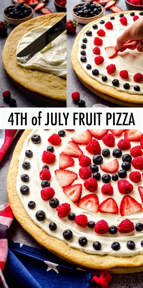 Celebrate Independence Day With A Delicious Fruit Pizza
