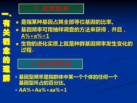 基因频率计算大全 word文档在线阅读与下载 无忧文档