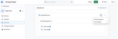 Interfaces • Extend An Interface • Palantir