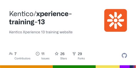 Github Kenticoxperience Training 13 Kentico Xperience 13 Training