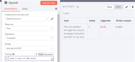 Openai Is Returning Limited Characters Lenght Texts Questions N8n
