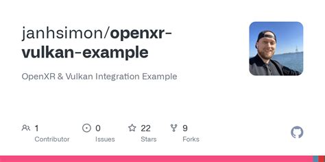 Github Janhsimonopenxr Vulkan Example Openxr And Vulkan Integration