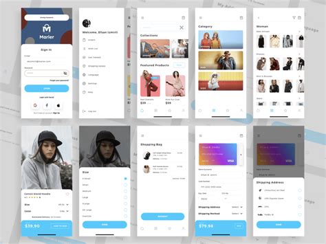 Ui Kit For Shopping Sketch Freebie Download Free Resource For Sketch