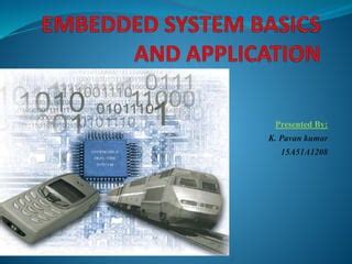 Embedded Systems Ppt PPTX Computing Technology Computing