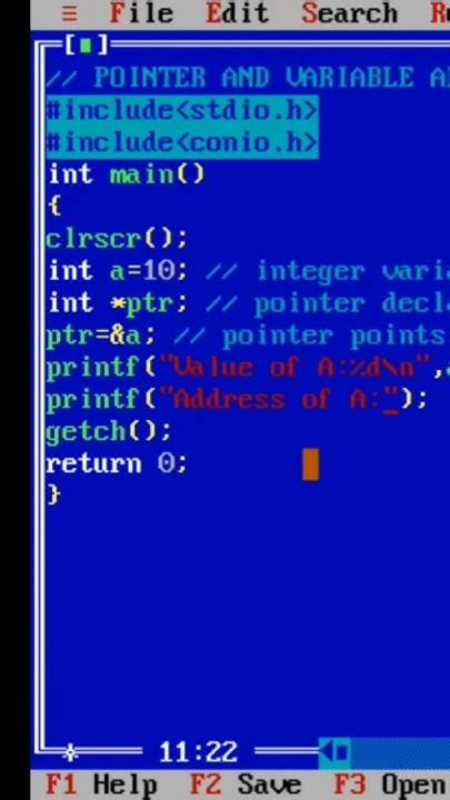 To Print The Address And Value Of A Variable Using A Pointer In C