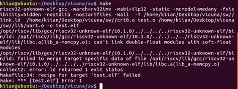 Undefined Reference To Malloc And Memcpy Error · Issue 1017 · Riscv