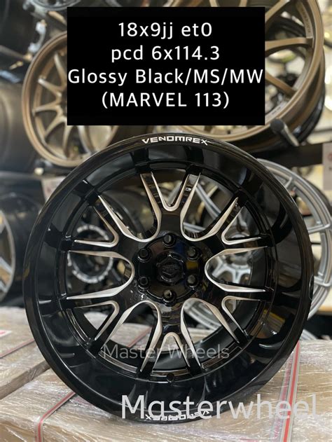 Rims 18 4x4 Wheels Pcd 6x114 Not Original Sarawak Kuching Malaysia