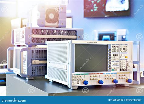 Vector Network Analyzer Stock Photo Image Of Experiment 157552940