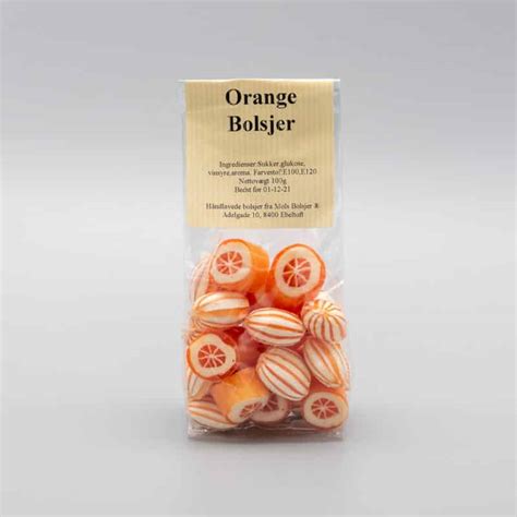 Orange Bolsjer Mouseandpen