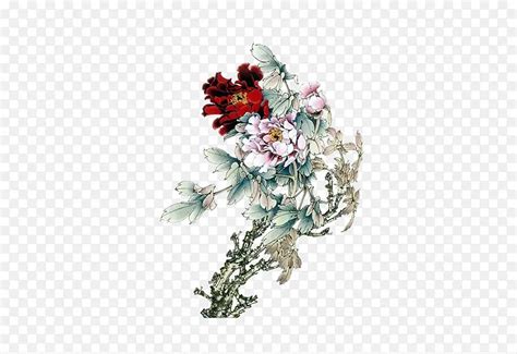 精品国画牡丹PNG图片素材下载 图片编号ywwrkjrv 免抠素材网