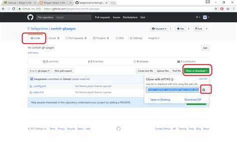 Membuat Gh Pages Di GitHub Belajar Is Me