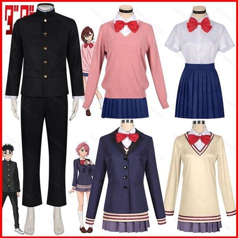 Sqt Dandadan Momo Ayase Ken Takakura Aira Shiratori บทบาทเลนคอสเพลยผาฮาโลวนเครองแตงกาย