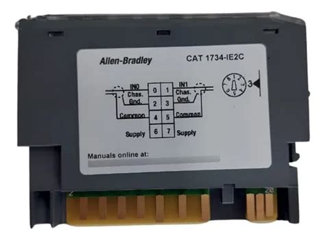 Allenbradley Point Io Analog Imput Module 1734 Ie2c Frete Grátis