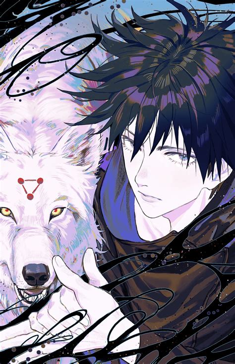 Fushiguro Megumi Poster Jujutsu Kaisen Fanart Etsy