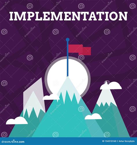 Handwriting Text Writing Implementation Concept Meaning The Process Of Making Something Active