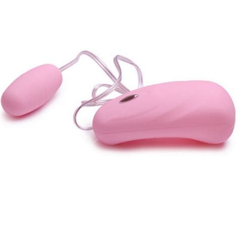 Light Pink Man Nuo 12 Frequency Computer Mouse Shaped Frosted Vibrating