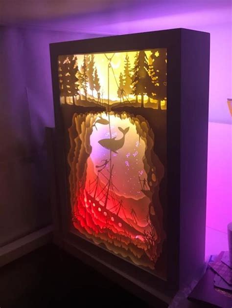 Papercut Light Shadow Box — A Lot Mall