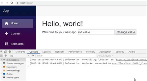 Core How To Update C Value In Blazor Using Javascript