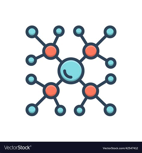 Molecular Royalty Free Vector Image Vectorstock