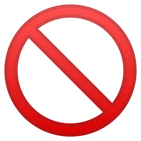 🚫 Prohibited Emoji Meaning And Usage