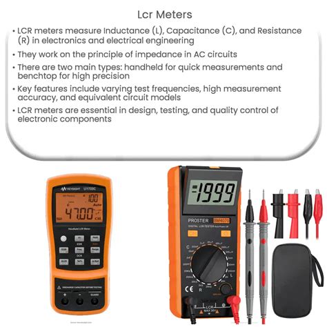 Lcr Meters Electricity Magnetism