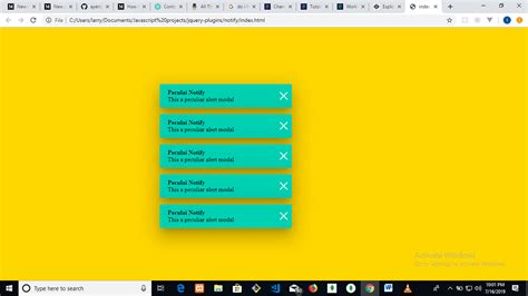 How To Build A Customizable Pop Up Notification Plugin In Jquery Part