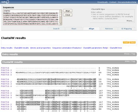 Multiple Sequence Alignment Form And Results Download Scientific Diagram