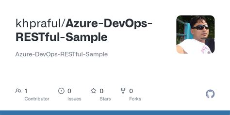Github Khprafulazure Devops Restful Sample Azure Devops Restful Sample