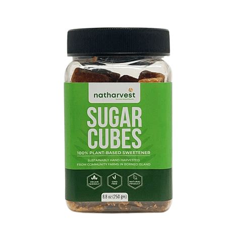 Natharvest Nipa Palm Sugar Cubes 8 8 Oz 250 Grams