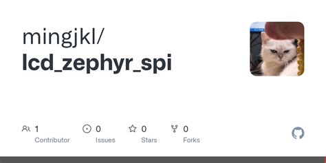 GitHub Mingjkl Lcd Zephyr Spi