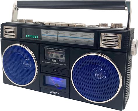 Retro Cassette Boombox51 Bluetooth Playerreplica Classic 80s Style