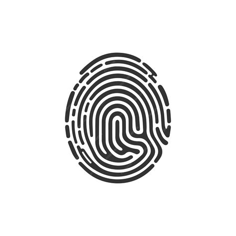 Premium Vector Fingerprint Security Access Concept Biometrics System