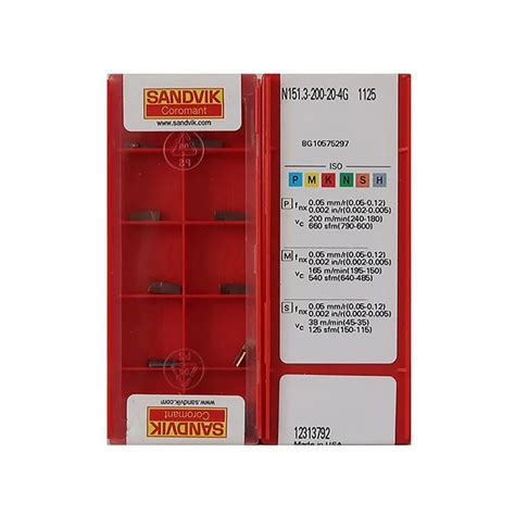 Straight Shank 6mm Grooving Insert Sandvik Carbide At ₹ 400 Piece In