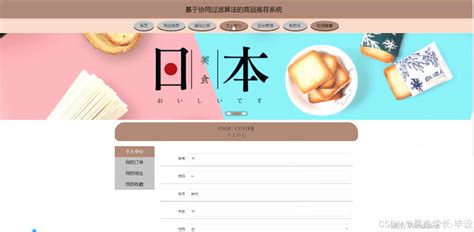 Springboot毕设 协同过滤算法的商品推荐系统程序论文基于spring Boot和协同过滤算法的商品推荐系统设计与实现可以参考哪些