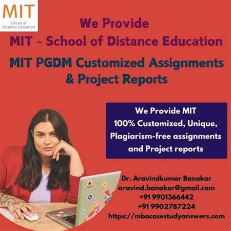 Mit Mba Projects Mit Mba Solved Assignments Mit Emba Customized