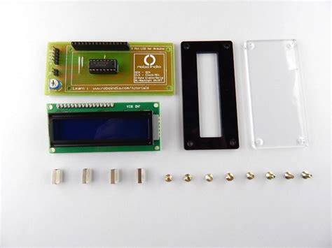 3 Pin Lcd For Arduino With Tutorials Includes Lcd Blue Back Light