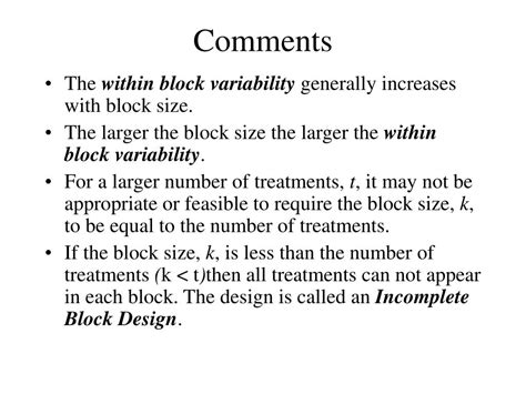 PPT Randomized Block Design PowerPoint Presentation Free Download ID 1279754