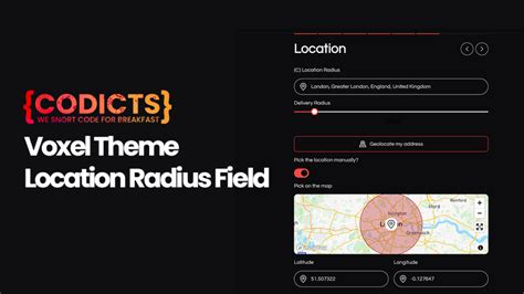 Codicts Voxel Theme Location Radius Field Codicts