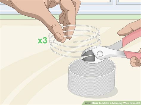 Ways To Make A Memory Wire Bracelet WikiHow
